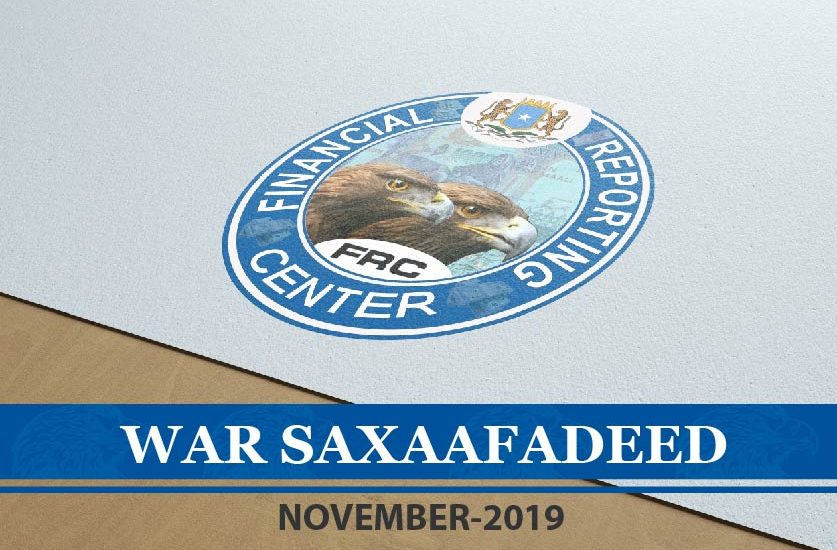 War-Saxaafadeed – Somalia Financial Reporting Center